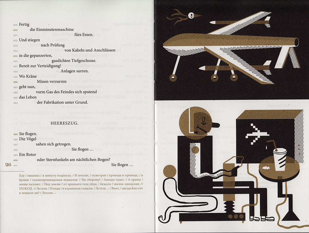 Der Fliegende Proletarier, Wladimir Majakowski – Jakob Hinrichs